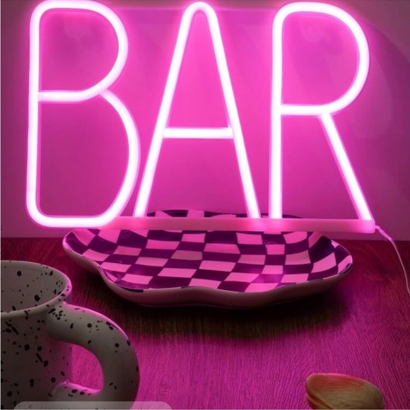 signs | Accents | Pc Letter Shaped Neon Light Bar Neon Sign | Poshmark